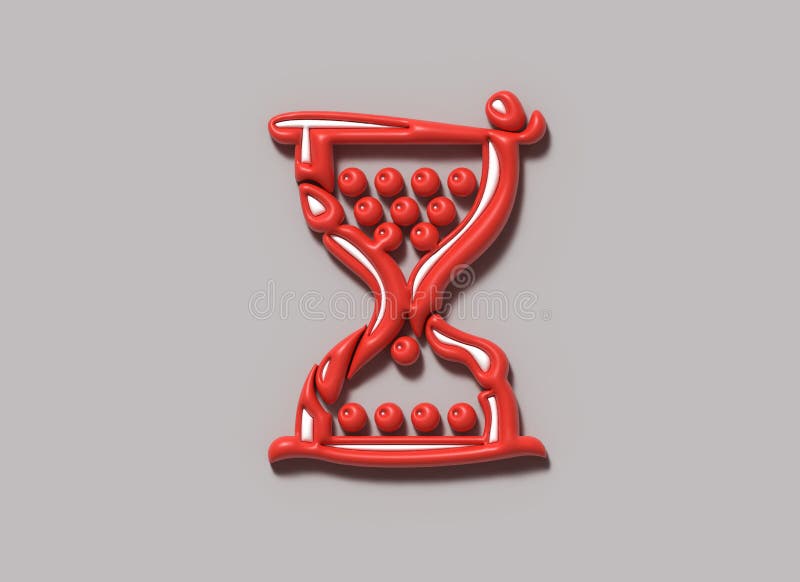 Hourglass Mouse Cursor. Loading, Waiting Icon. Vector Clipart. Stock ...