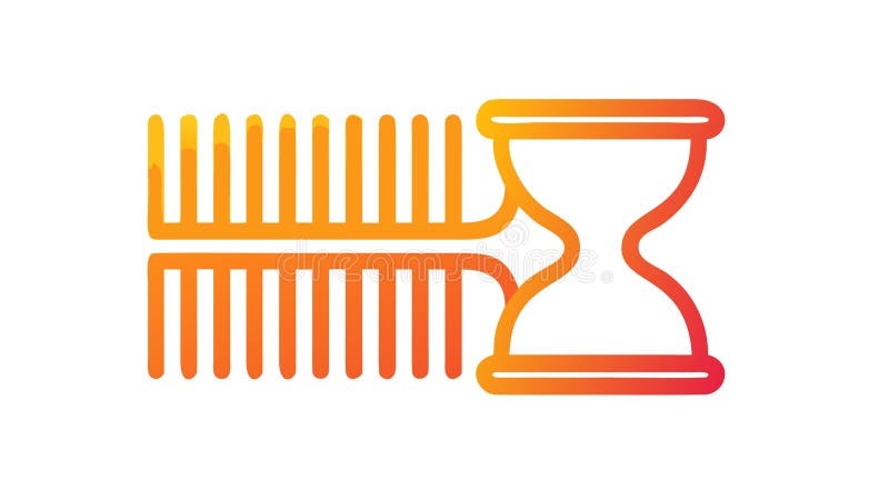 Hourglass with Progress Bars Time Completion, Task Status, Vector ...