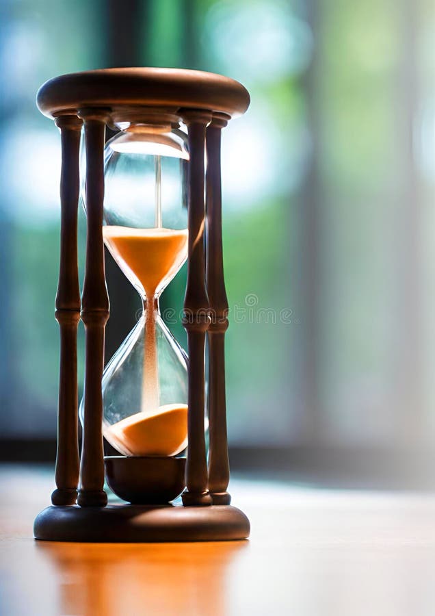 Red Clock with Running Time Object Stock Vector - Illustration of awake ...