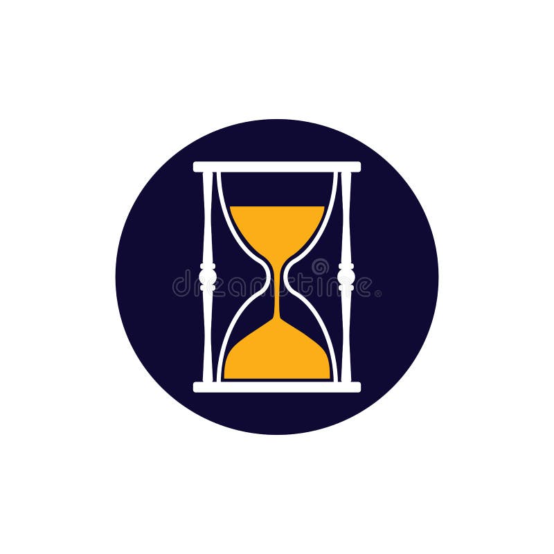Hourglass, Sand, Time Icon. Vector Illustration, Flat Design Stock ...