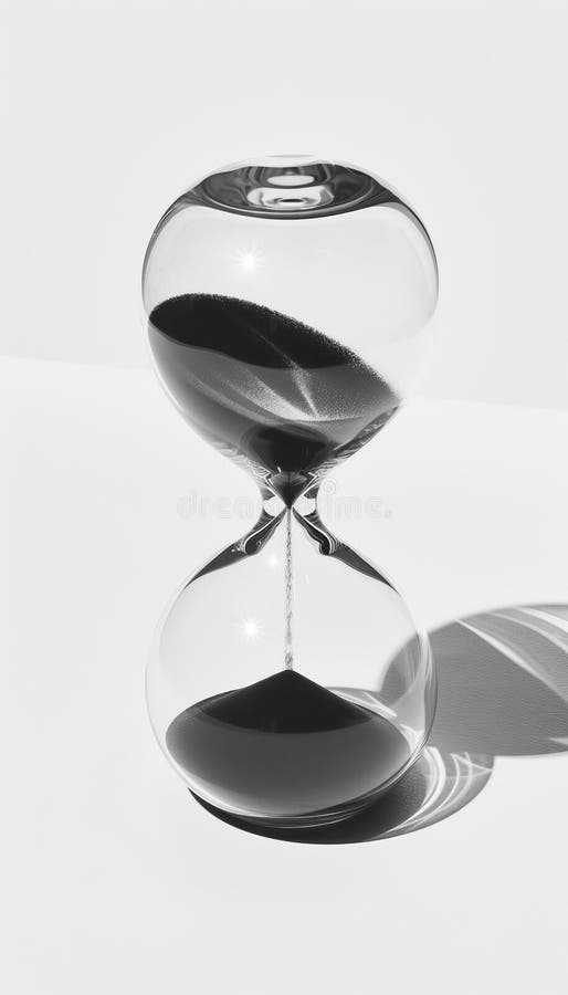Hourglass Symbol of Time S Relentless Progression in the Silent Passage ...