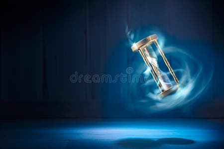 Hourglass, Time Concept with a High Contrast Image Stock Image - Image ...