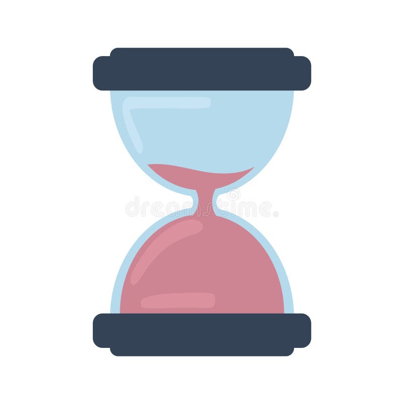 Hourglass time icon stock vector. Illustration of hourglass - 233753591
