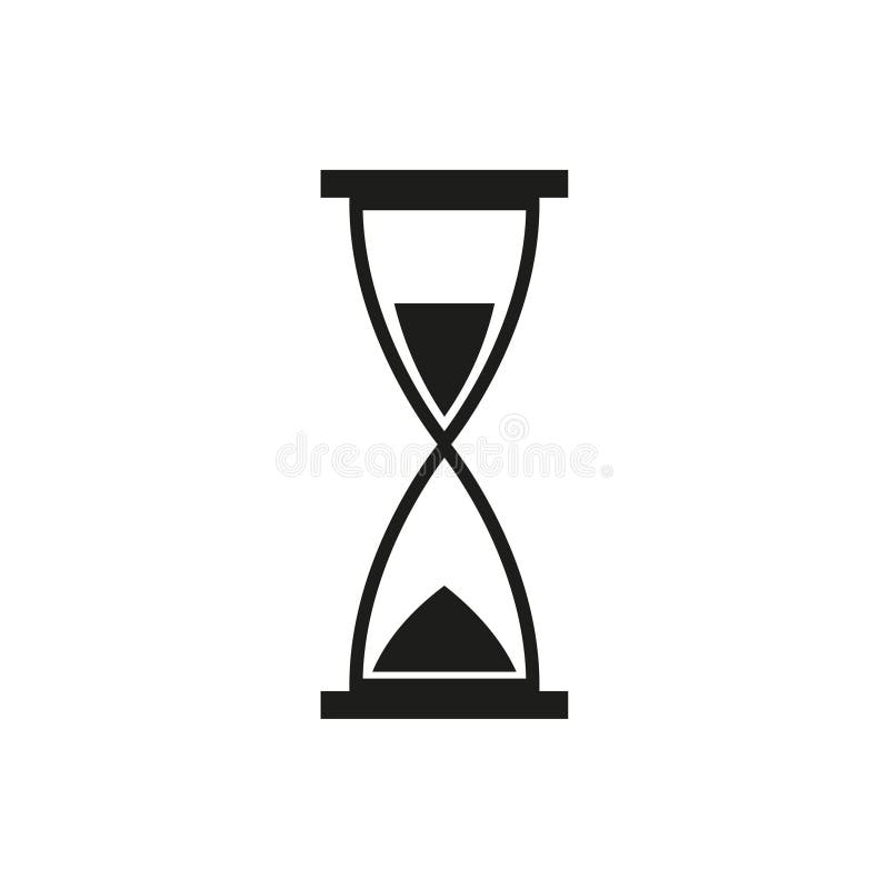 Hourglass Time Icon. Sand Clock Symbol. Countdown Timer Vector. Vector ...