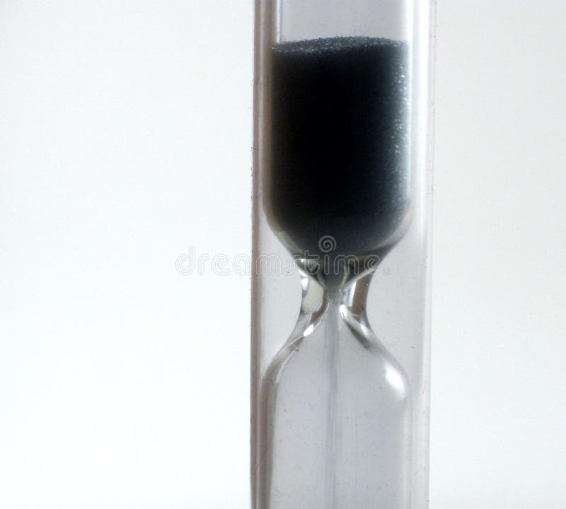 Hourglass With Time Running Out Stock Image - Image: 1521289 Hourglass With Time Running Out Stock Image - Image: 1521289