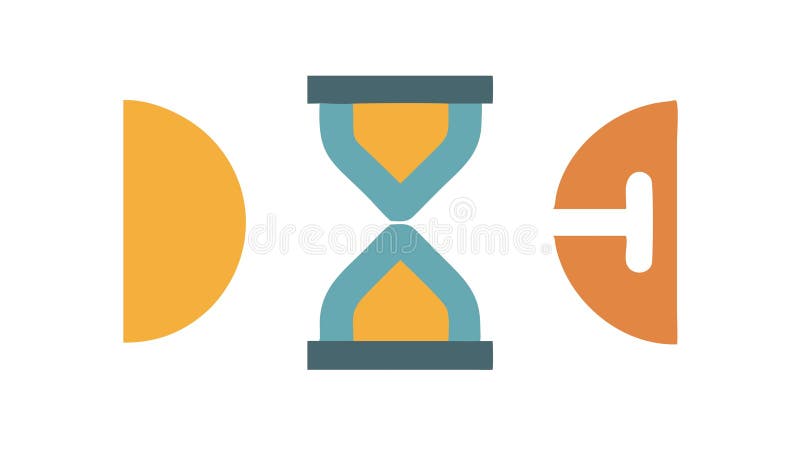 Hourglass Timer Icon for Time and Patience, Vector Design Generative AI Stock Vector ...