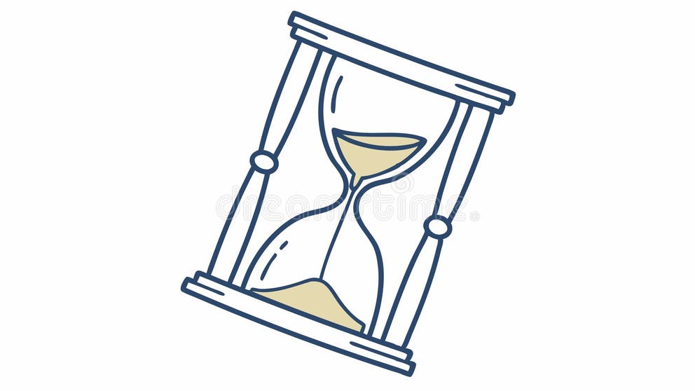Hourglass Timer, Time and Urgency, Vector Design Generative AI Stock Vector - Illustration of ...