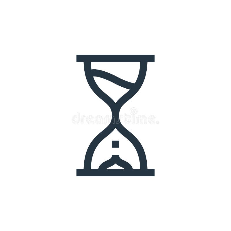 Hourglass Icon Filled Hourglass Icon For Website Design And Mobile App Development Stock
