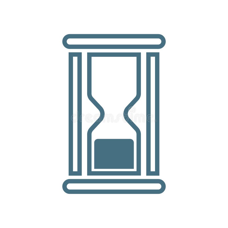 Hourglass. Vector Illustration Decorative Design Stock Vector ...