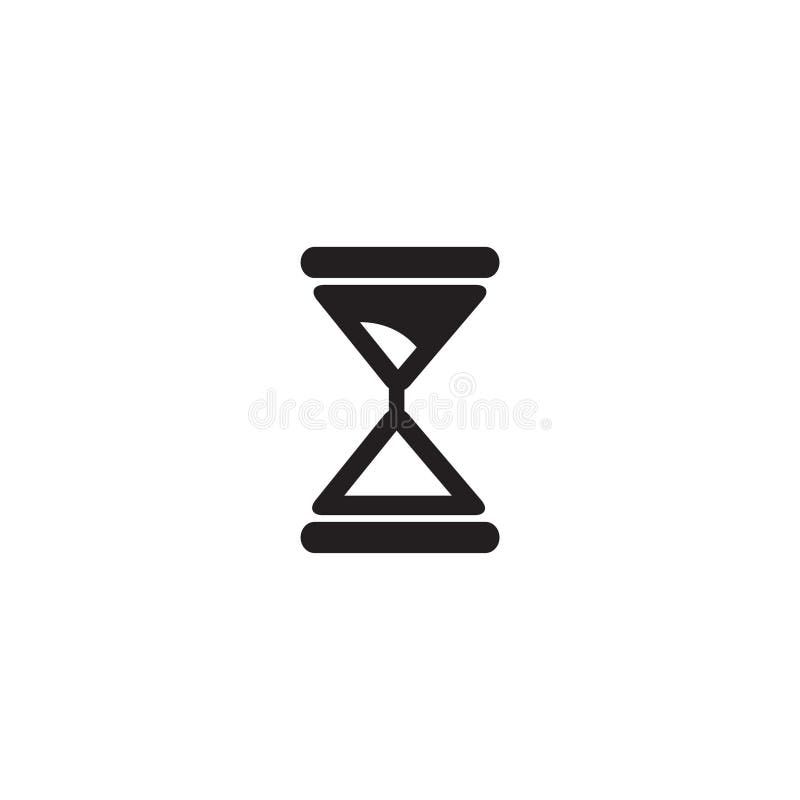 Hourglass. Vector Illustration Decorative Design Stock Vector ...