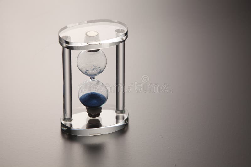 Hourglass stock photo. Image of cloud, idea, time, glass - 5437964