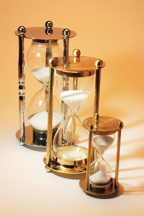 Hourglasses stock image. Image of deadline, sand, ideas - 25075395
