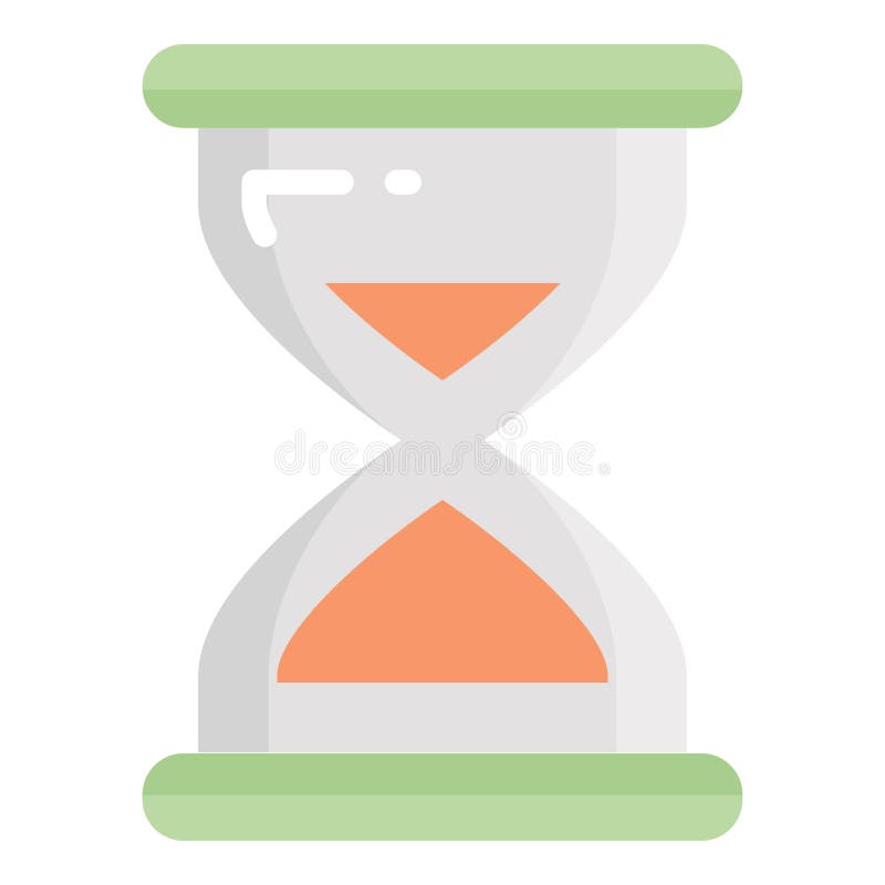 Hourglasses Vector Flat Icon, School and Education Icon Stock Vector ...