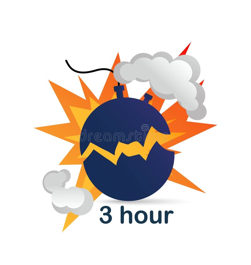 Time Bomb Banner Vector Illustration Stock Illustrations – 182 Time ...