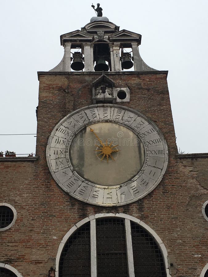 24 hours clock stock photo. Image of campanile, bell - 87776552