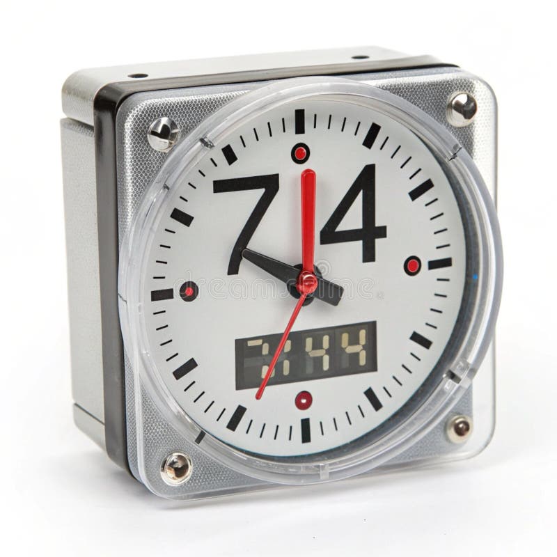 24 Hours Clock Face with Arrows. Full Day Clock. Black White and Gold ...