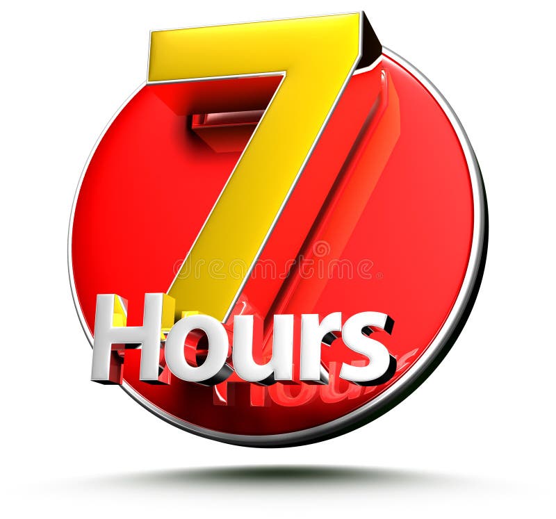 12 Hours 3d. stock illustration. Illustration of icon - 154996740