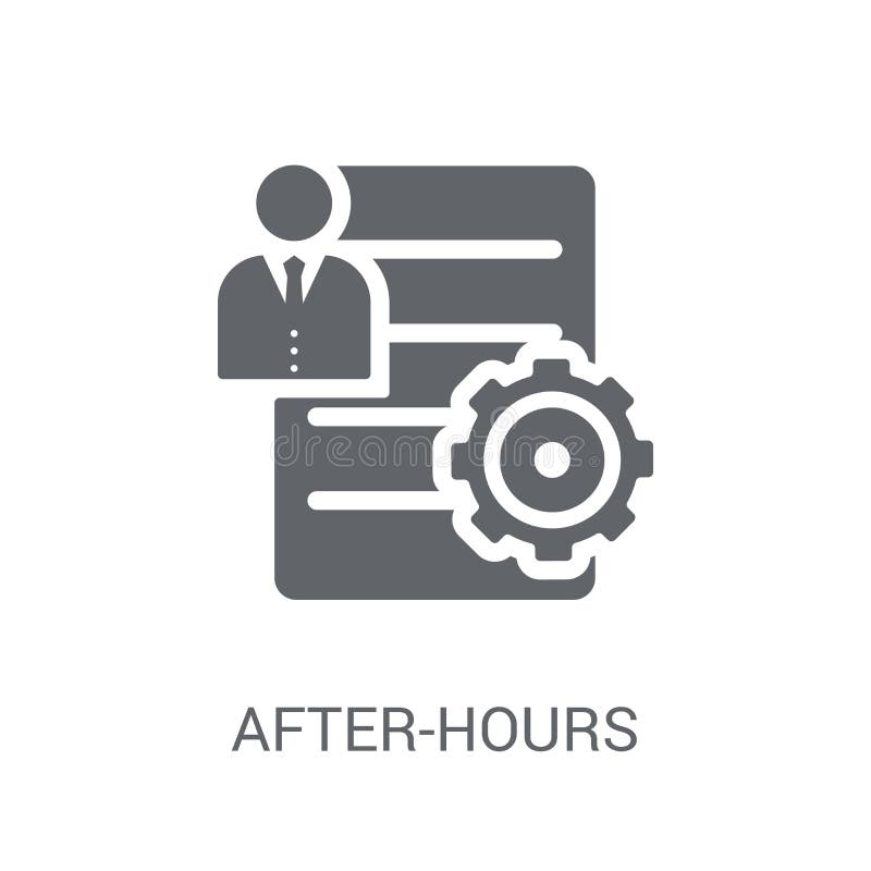 After-hours Dealing Icon. Trendy after-hours Dealing Logo Concept on ...