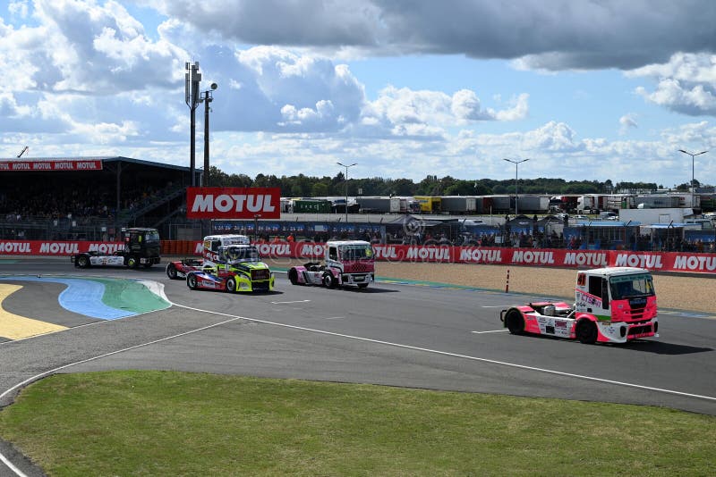 24 Hours of Le Mans Trucks Race Editorial Photography - Image of trucks ...