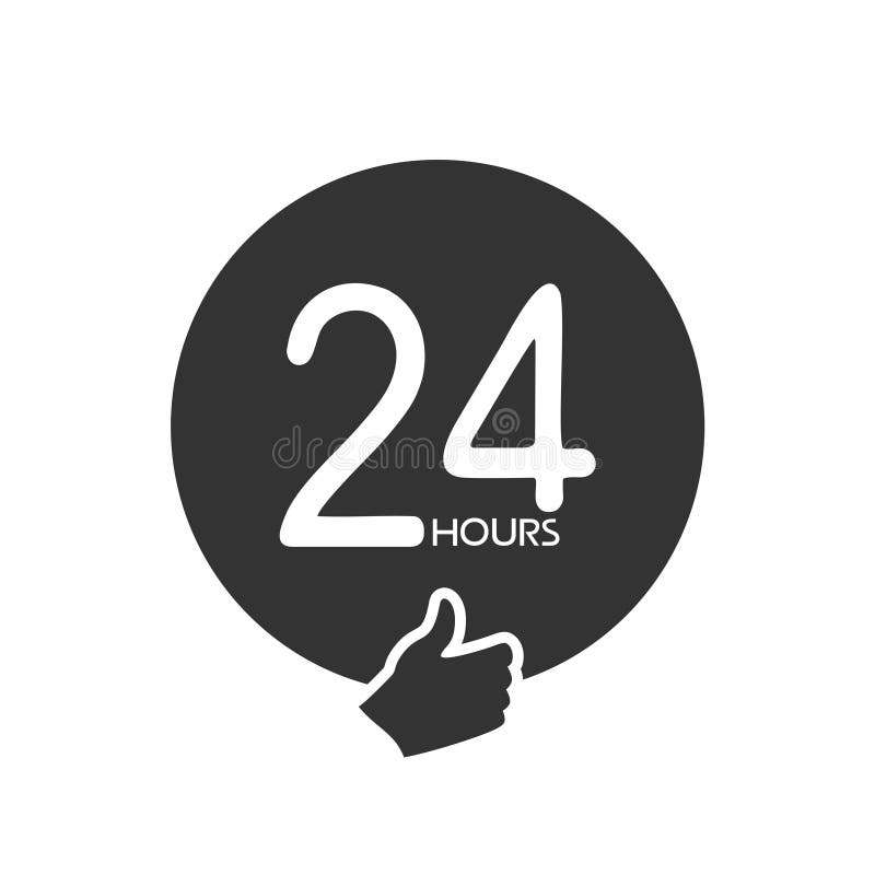 24 hours message symbol stock vector. Illustration of time - 265879922 24 hours message symbol stock vector. Illustration of time - 265879922