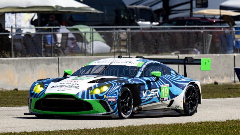 12 Hours of Sebring 2025 Grand Turismo Race Car. Editorial Photography ...