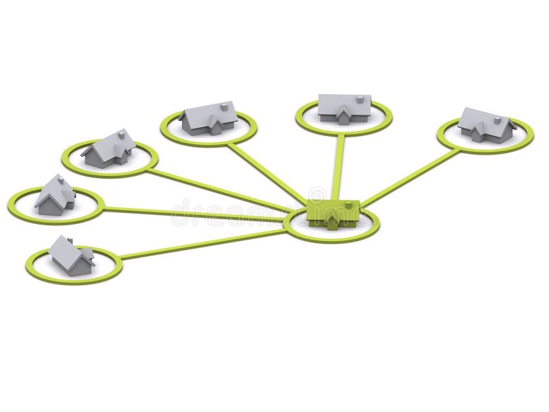 Cluster House Stock Illustrations – 367 Cluster House Stock ...