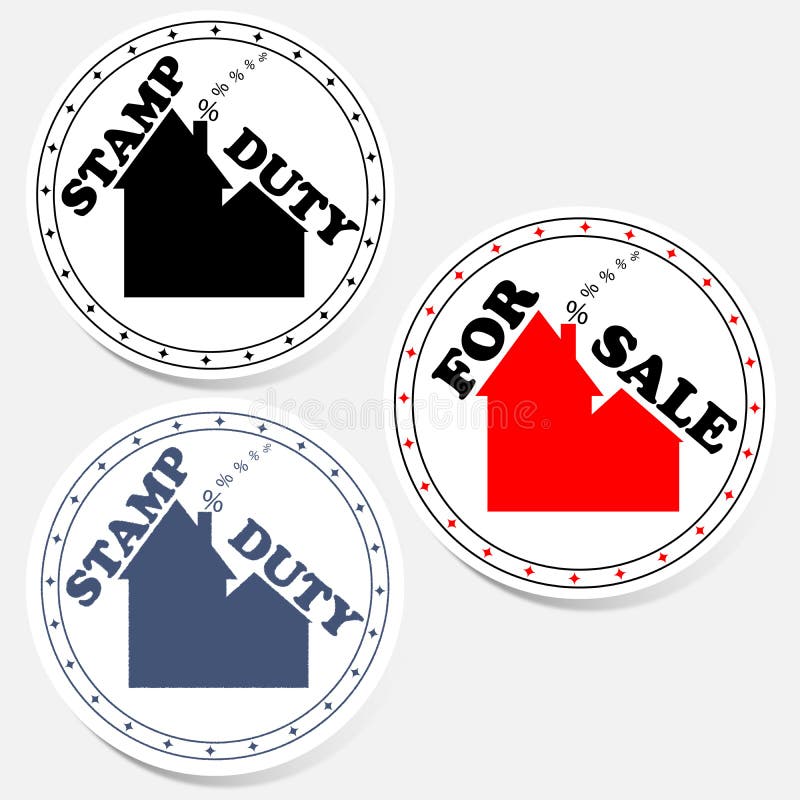 Real estate sticker set stock vector. Illustration of price - 210310464