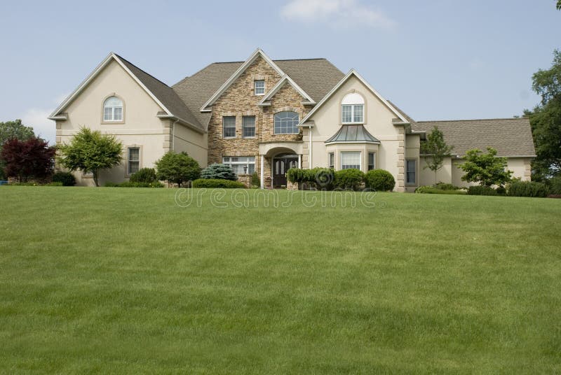 Big house stock photo. Image of home, door, estate, insurance - 1146322