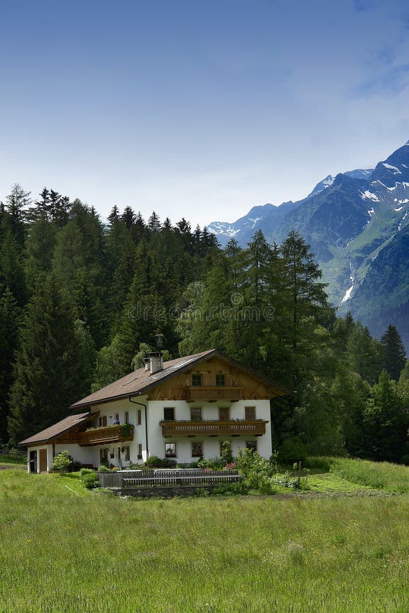 House stock photo. Image of green, house, blue, peaceful - 2756352