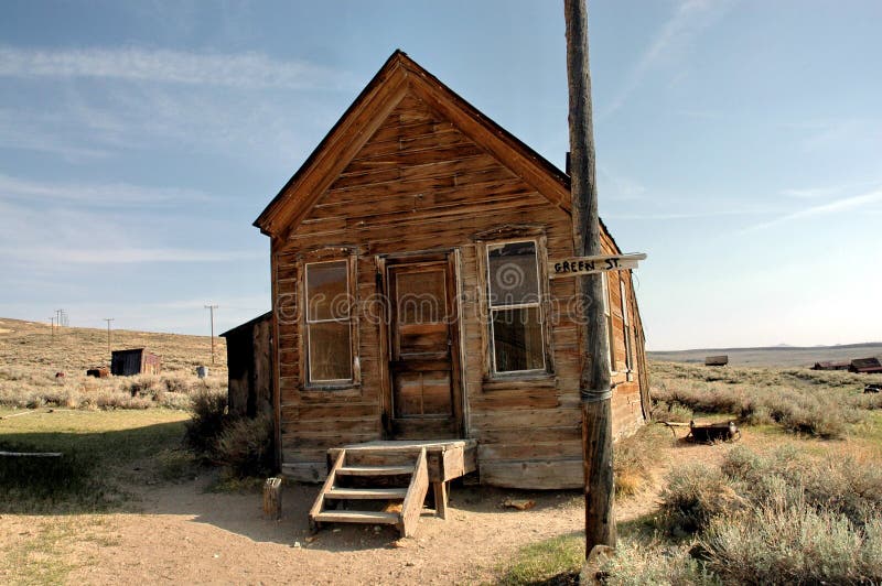 Old Western Ranch Building stock photo. Image of architecture - 8195812