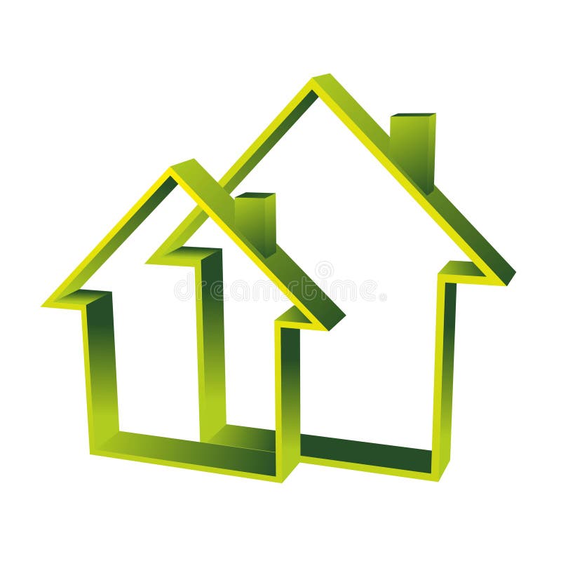 House stock illustration. Illustration of house, silhouette - 36687495