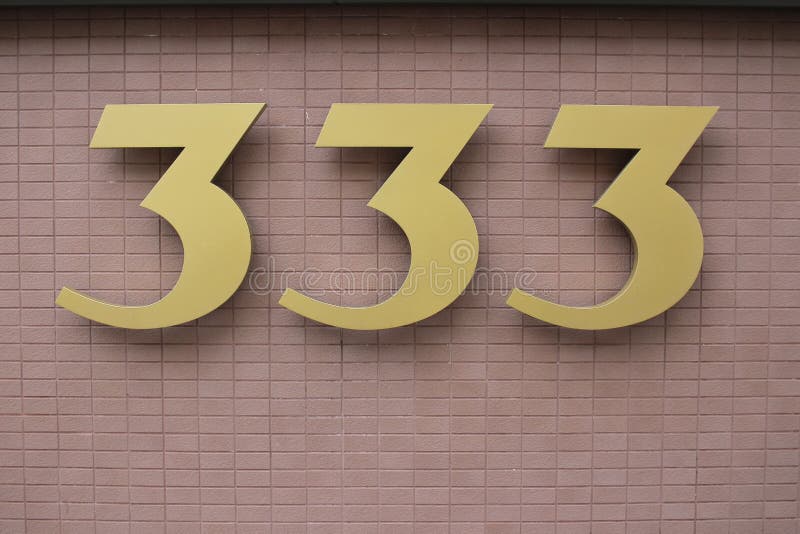 Number 333 Stock Photos - Free & Royalty-Free Stock Photos from Dreamstime