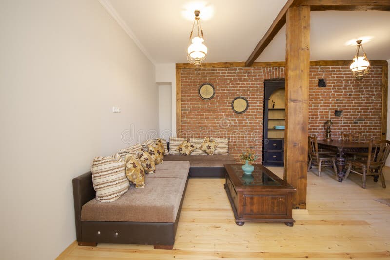 House apartment interior stock image. Image of wooden - 300388327