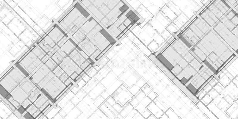 House Architectural Plan .Engineering Design .Technical Drawing ...