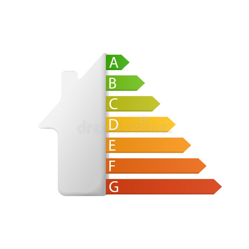 Energy Efficiency As House Bar Graph Stock Illustrations – 16 Energy ...