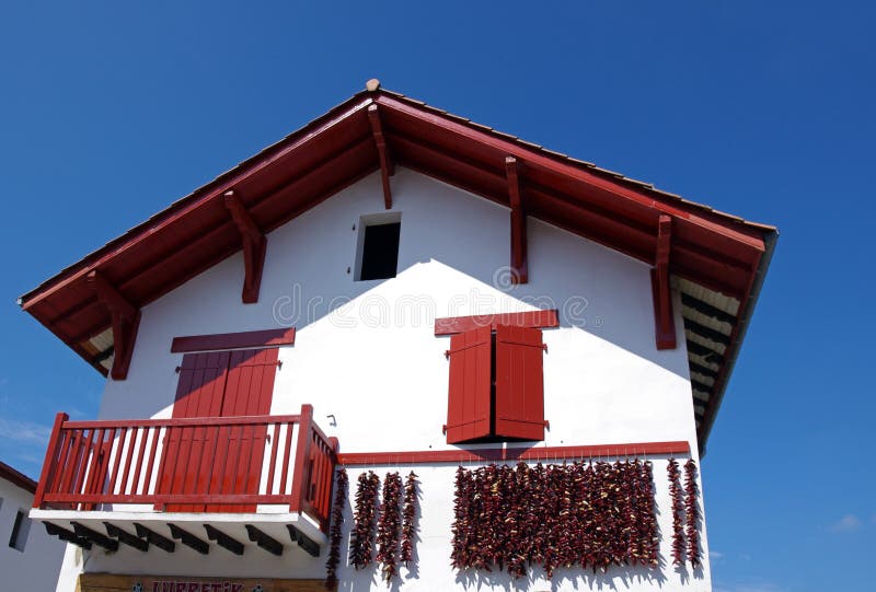 House of basque country stock photo. Image of travel - 14392640