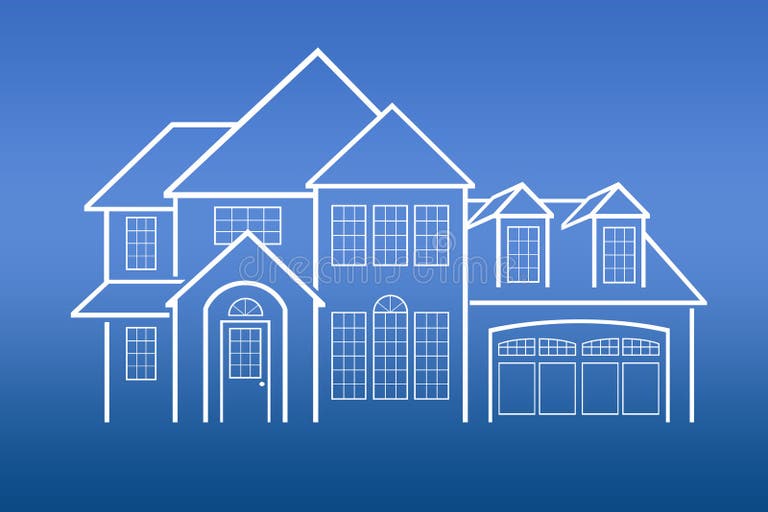 Architecture Blue Prints Stock Illustrations – 1,510 Architecture Blue ...