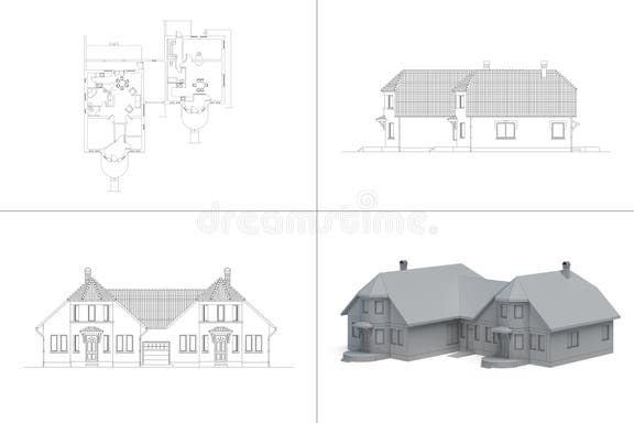 Side View House Stock Illustrations – 17,837 Side View House Stock ...