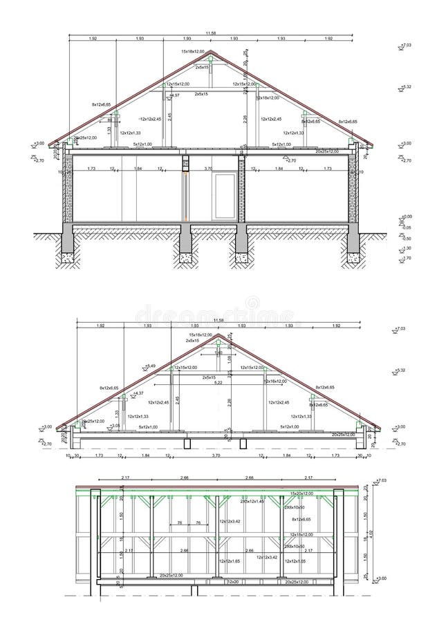 Roofing Building Steel Frame Cover Roof Truss. Basic Components of a ...