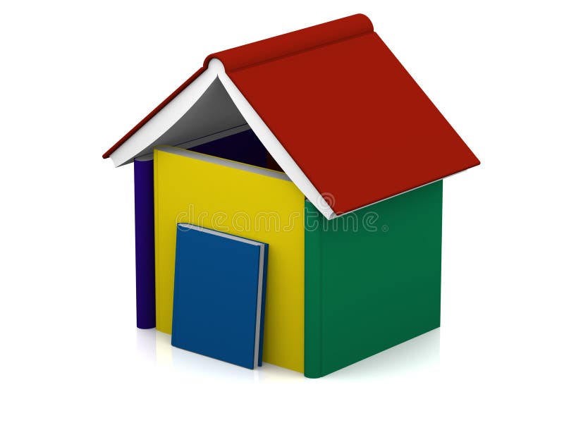 House book stock illustration. Illustration of concept - 22246452
