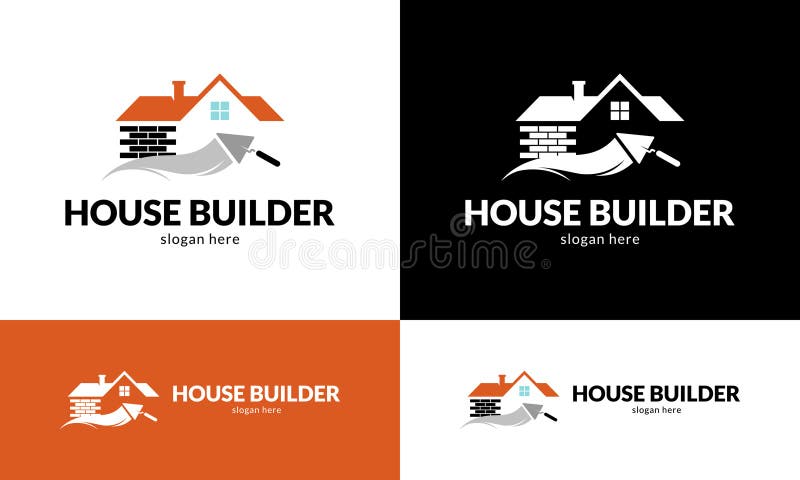 House builder symbol stock vector. Illustration of remodeling - 312877747