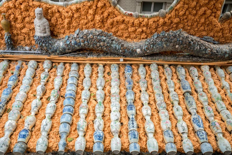 Porcelain House in Tianjin, China Stock Photo - Image of design ...