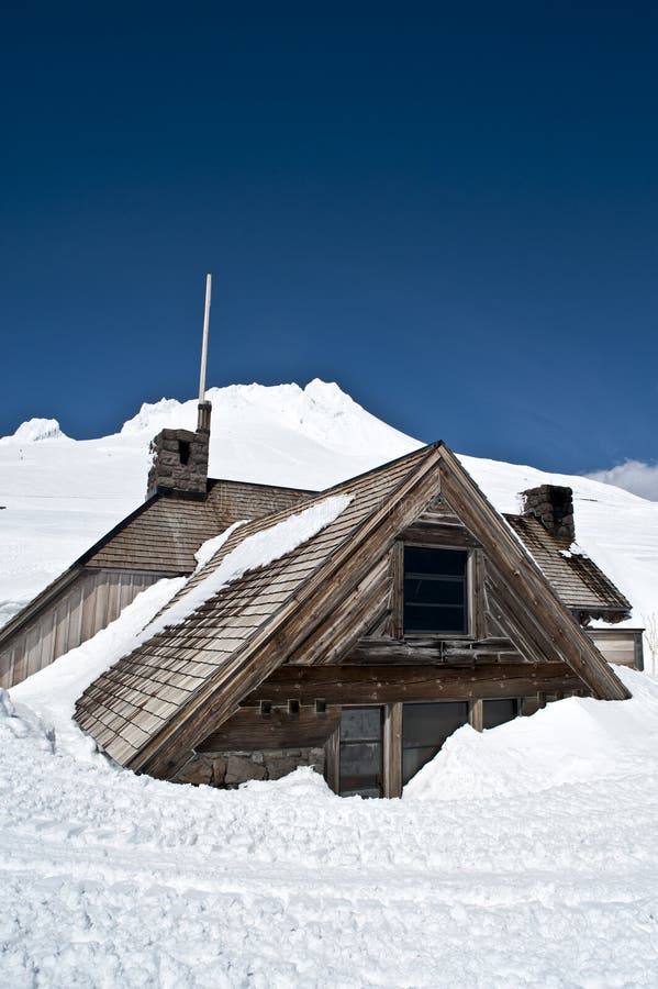 House buried in snow stock photo. Image of buried, exteriors - 28223136