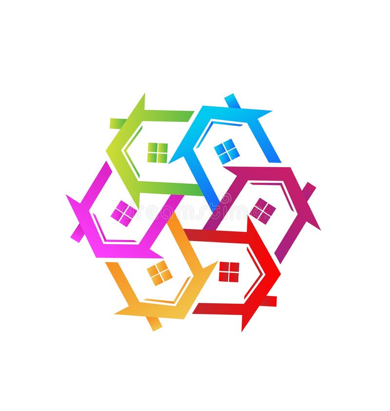 House Business Real Estate Design Vector Stock Vector - Illustration of ...