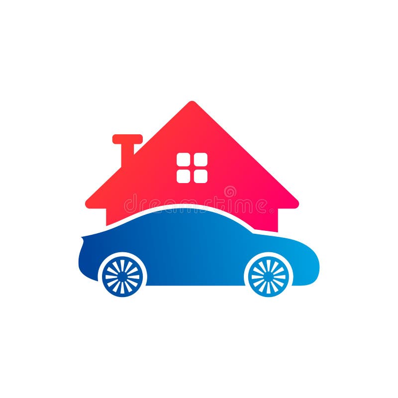 House Car Logo Vector Template, Creative Car Logo Design Concepts Stock ...