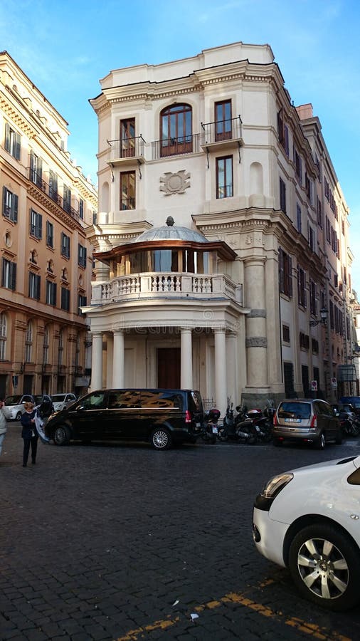 A house in central rome editorial stock image. Image of hotel - 100461089