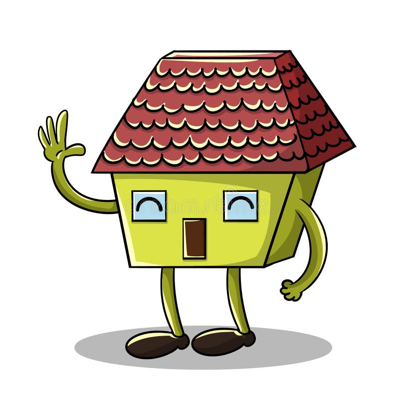 House character stock illustration. Illustration of home - 47217485