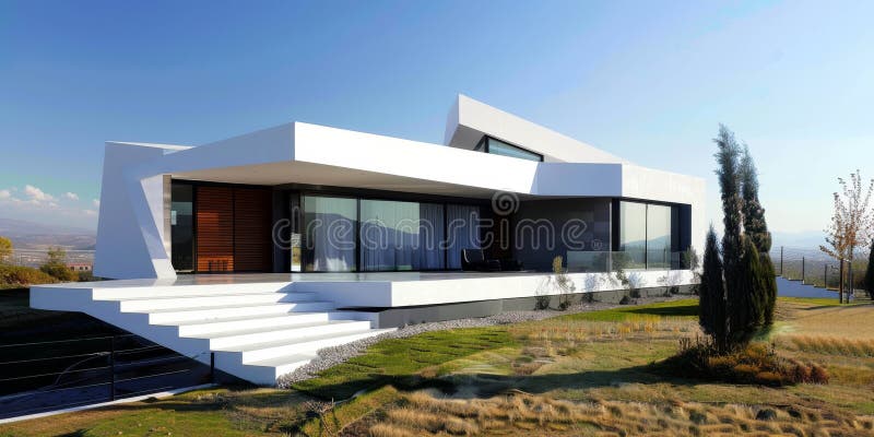 This House is Characterized by Modern Luxury, Minimalist Design, and ...