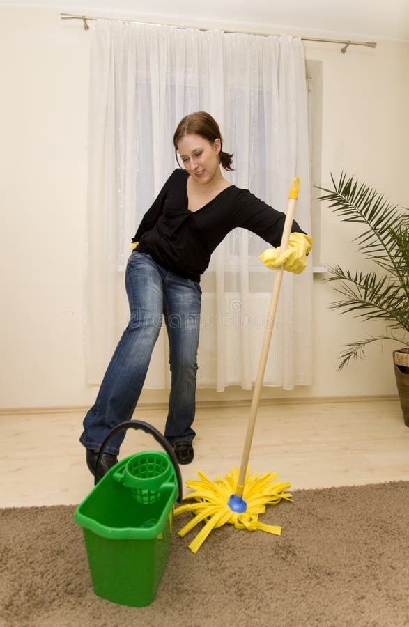 Housekeeper stock photo. Image of african, cleaning, employees - 4433134