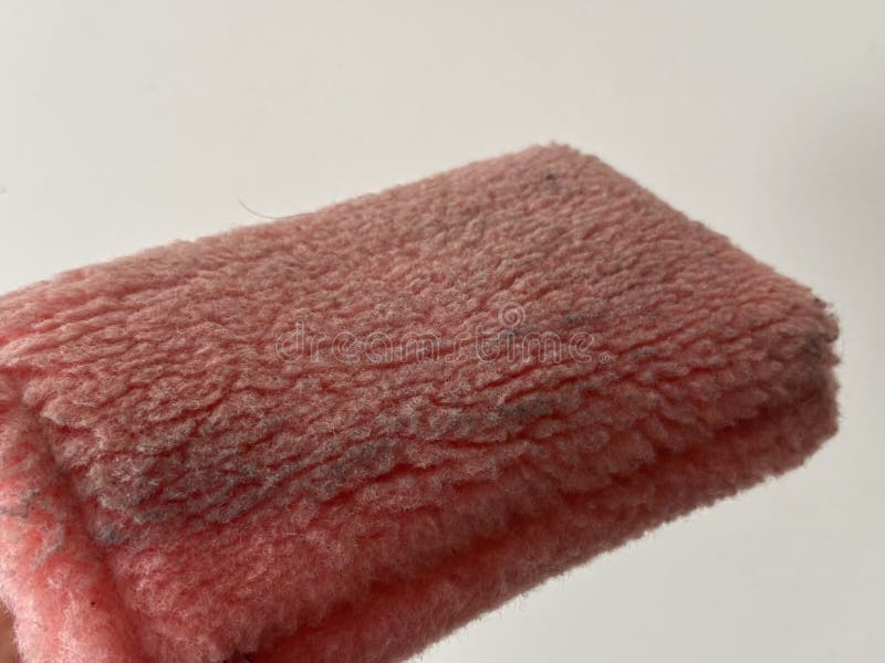 House Cleaning. Dusting. Dust and Dirt on a Cloth Stock Photo - Image ...